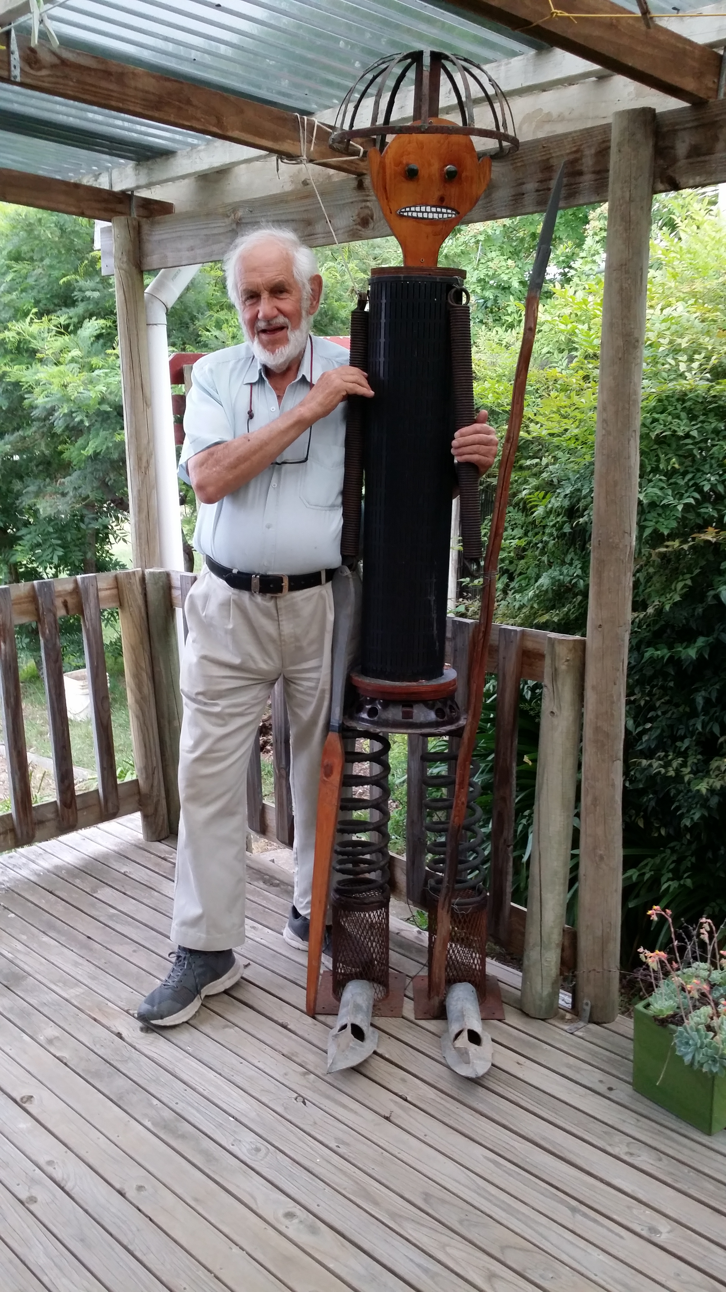 Geoff & Mr Monster Man – Ally's Notebook