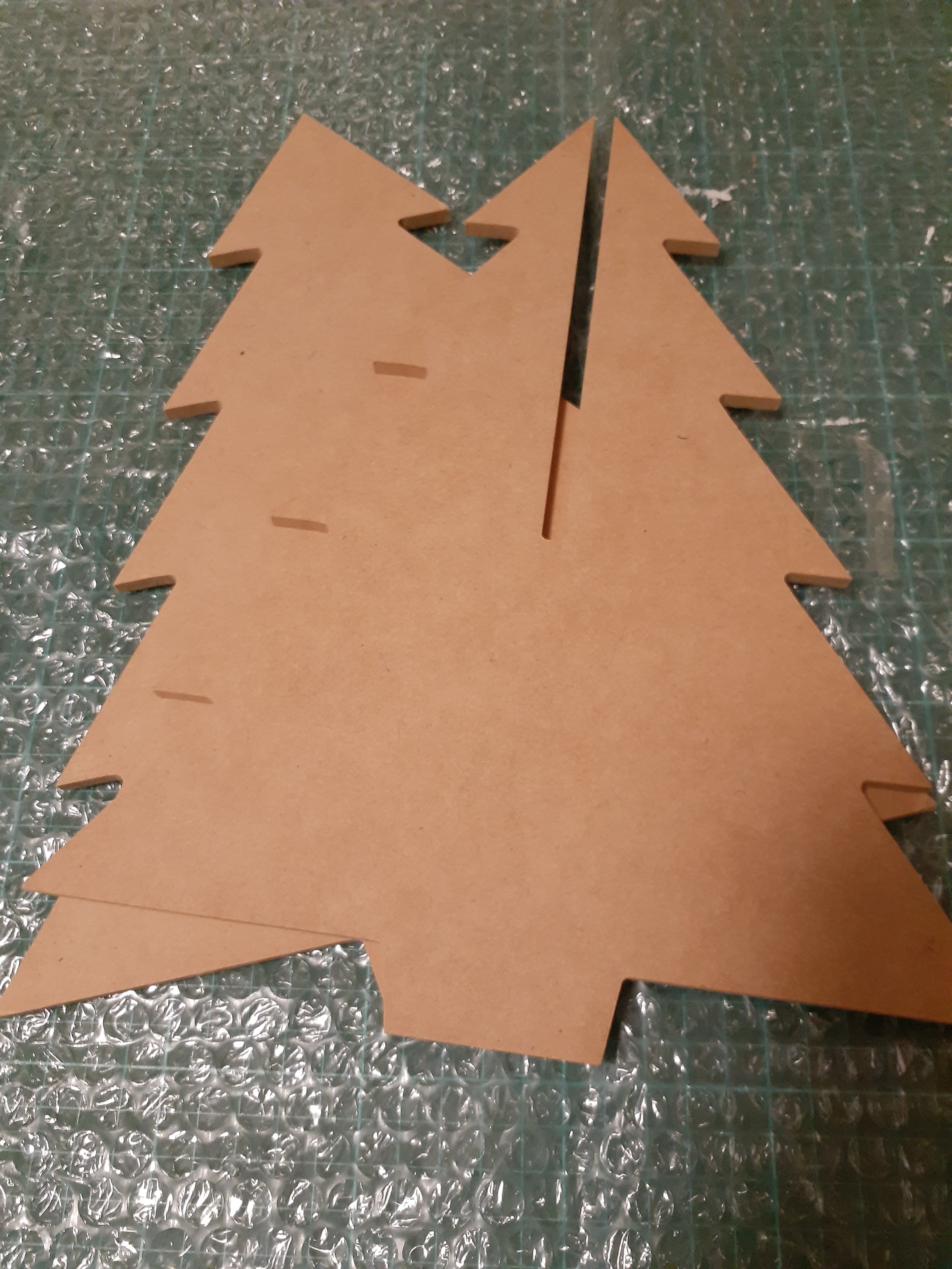 Flat Pack Christmas Tree at Ally’s Castle – Ally's Notebook